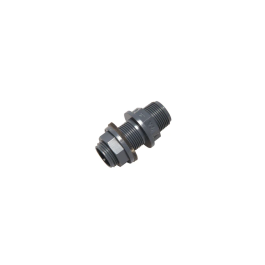 Fit & Flow Bulkhead Fitting 1" x 1" BSP - Polypropylene - Pack of 50 ...