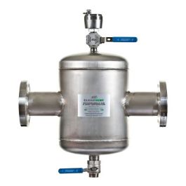 Fabricated Products Cleanvent Air & Dirt Separator - Stainless Steel ...