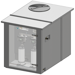 Trebles Trident 6120-1200-80/15-AF Packaged Booster Set & Tank System ...