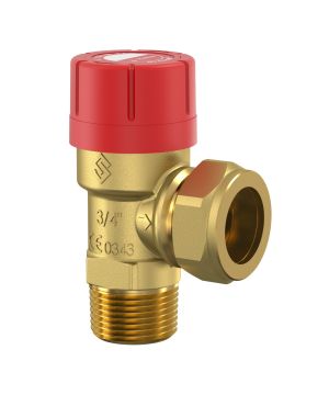 Flamco Prescor Safety Valve - 3/4 - 3 bar - Pump Sales Direct